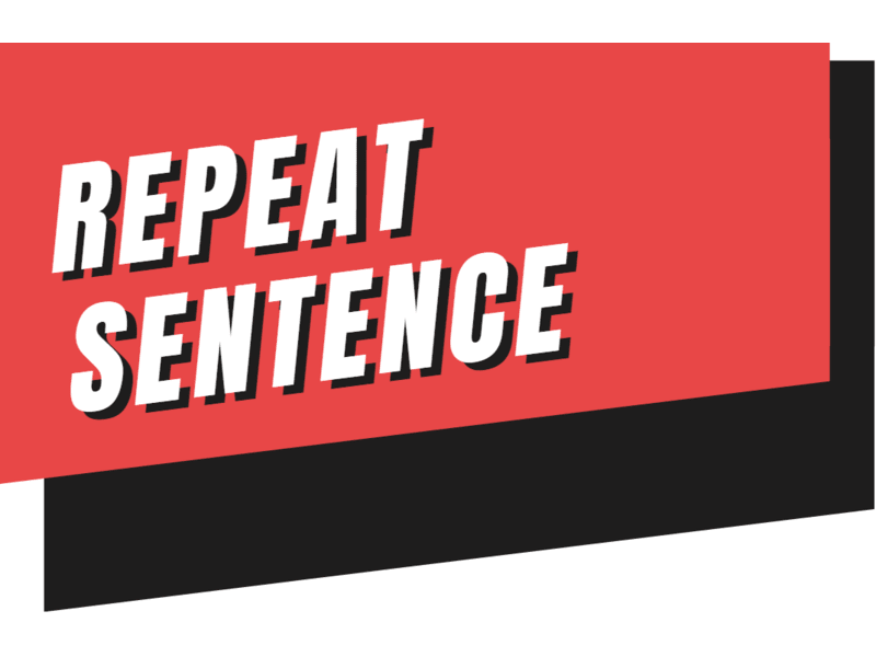 repeat sentence pte - Awesome English