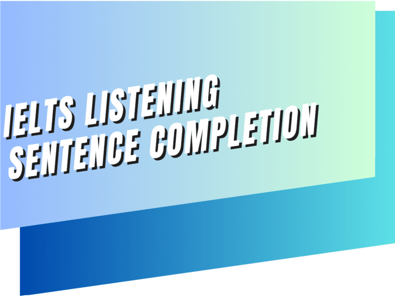 Sentence completion - Awesome English